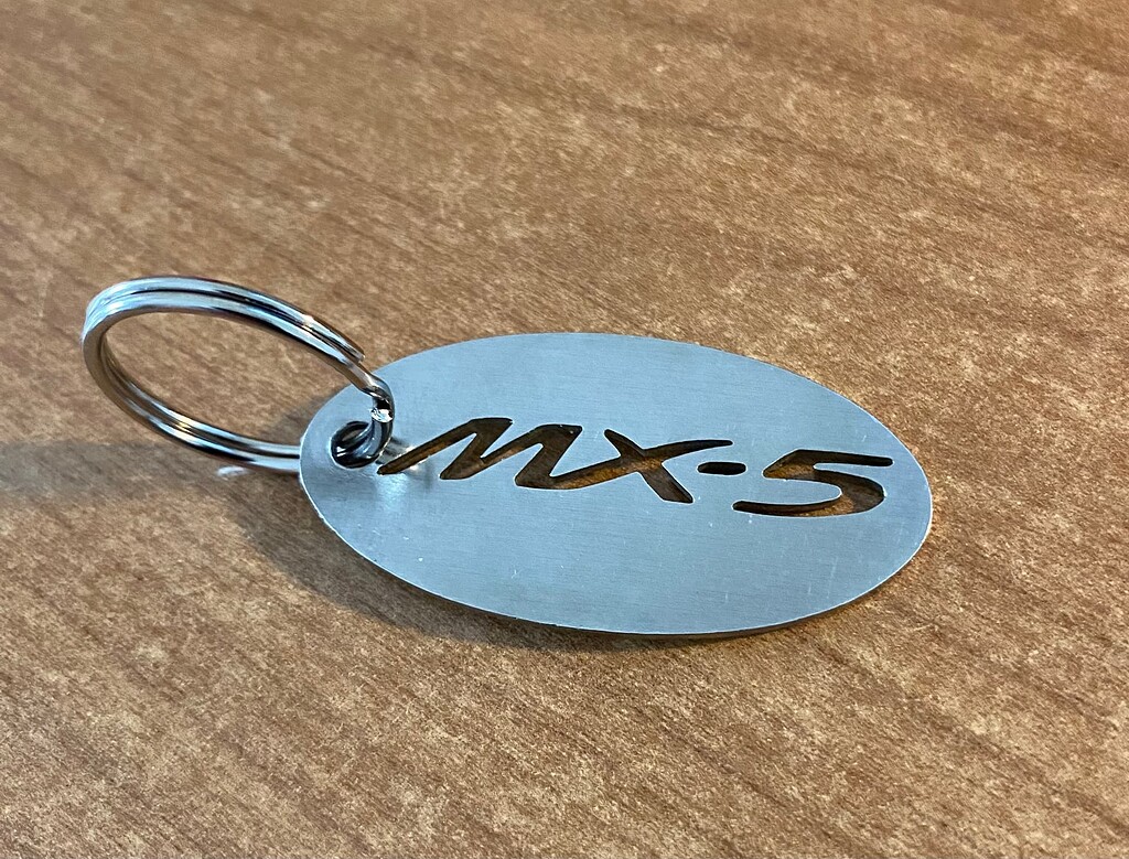 MX-5 Keyring - Stainless Steel - NOW SOLD. Thanks for looking - MX-5 ...