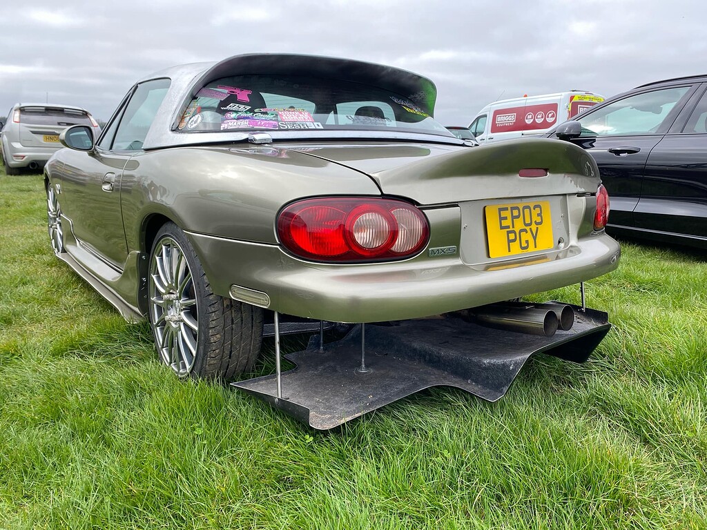 Spotted - Biggest NB diffuser ive ever seen. bumperless - Spotted - MX ...
