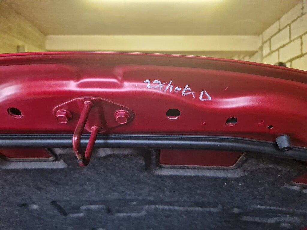 Writing inside bonnet - Body, Interior & Styling - MX-5 Owners Club Forum