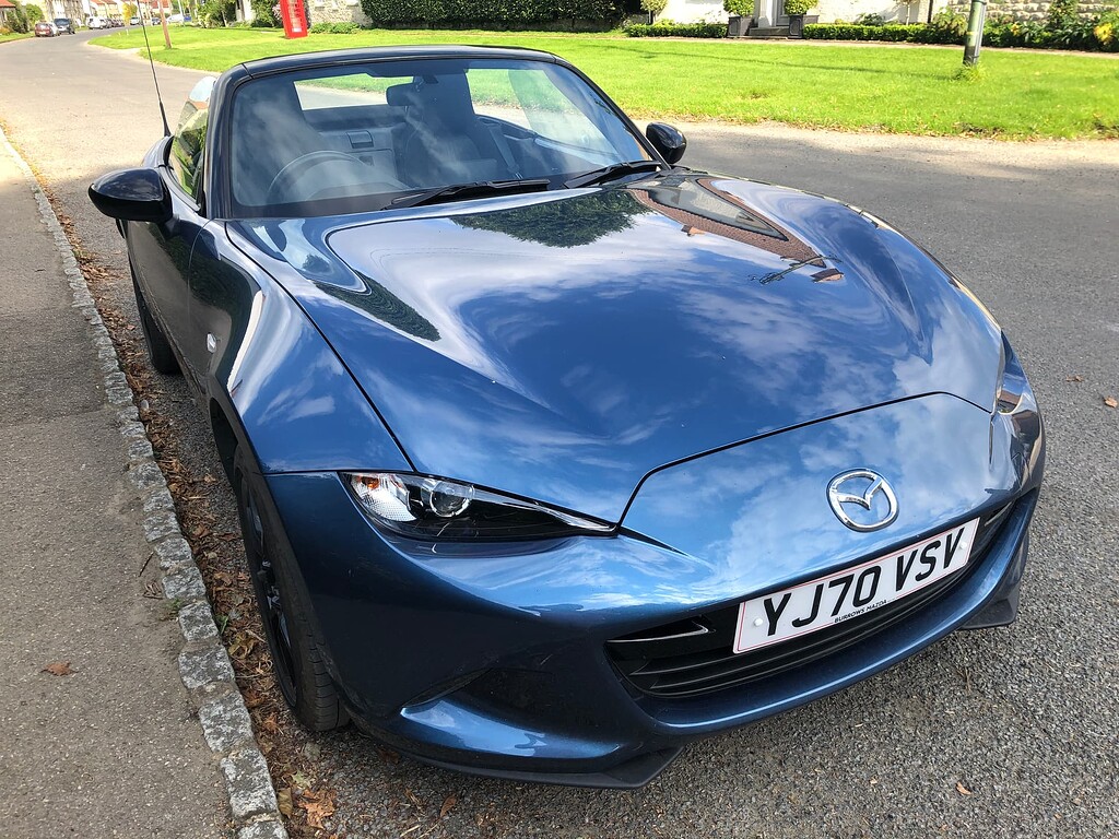 2020 MX-5 ND 1.5L Eternal Blue Soft top. 5526 miles - MX-5s & Roadsters ...