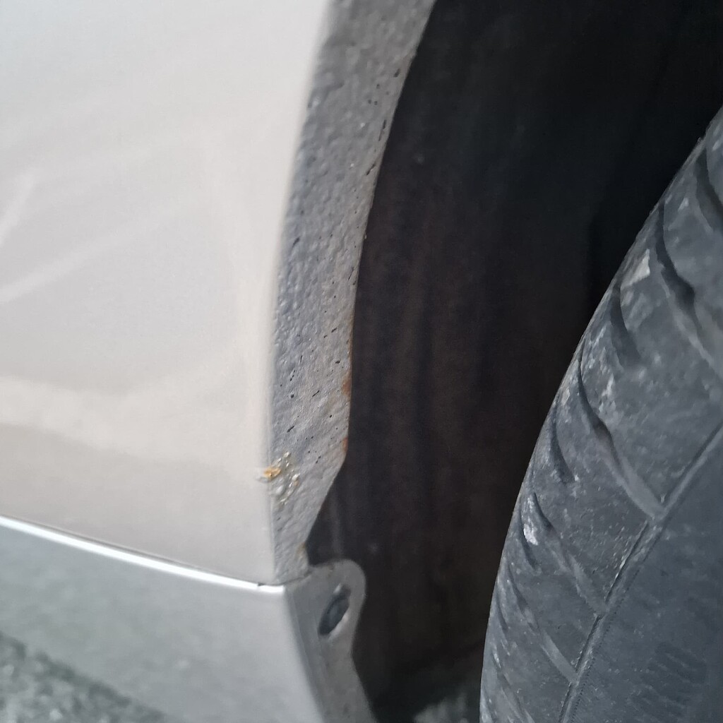 Rust and rust bubbles around wheel arch - Body, Interior & Styling - MX ...