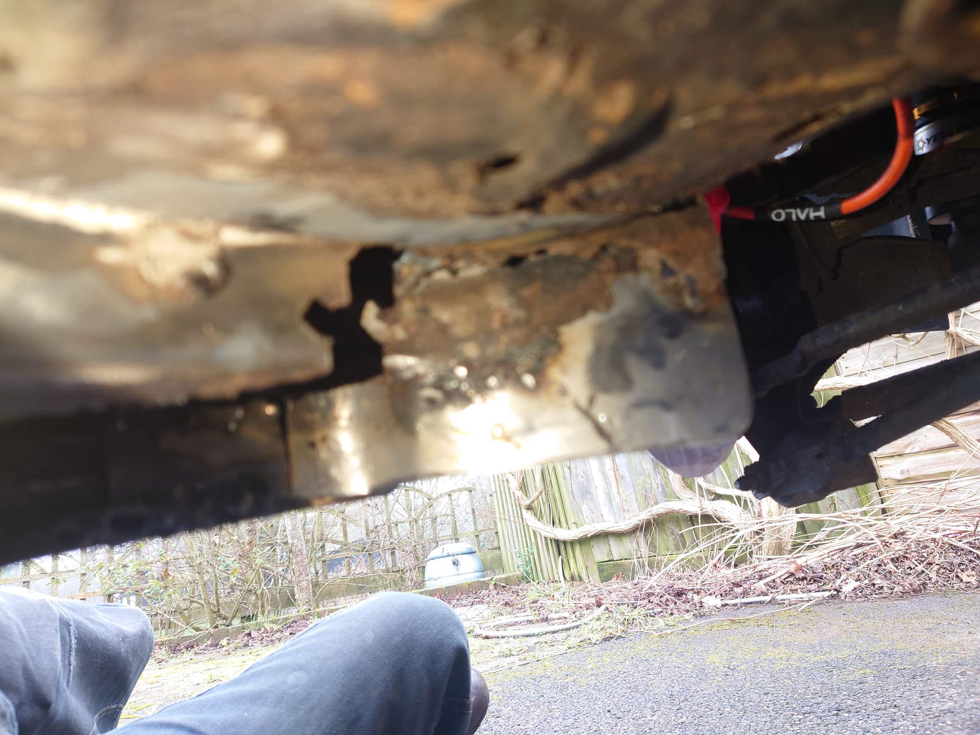 Some rust at rear of sills - just the start? Or more advanced? - Body ...