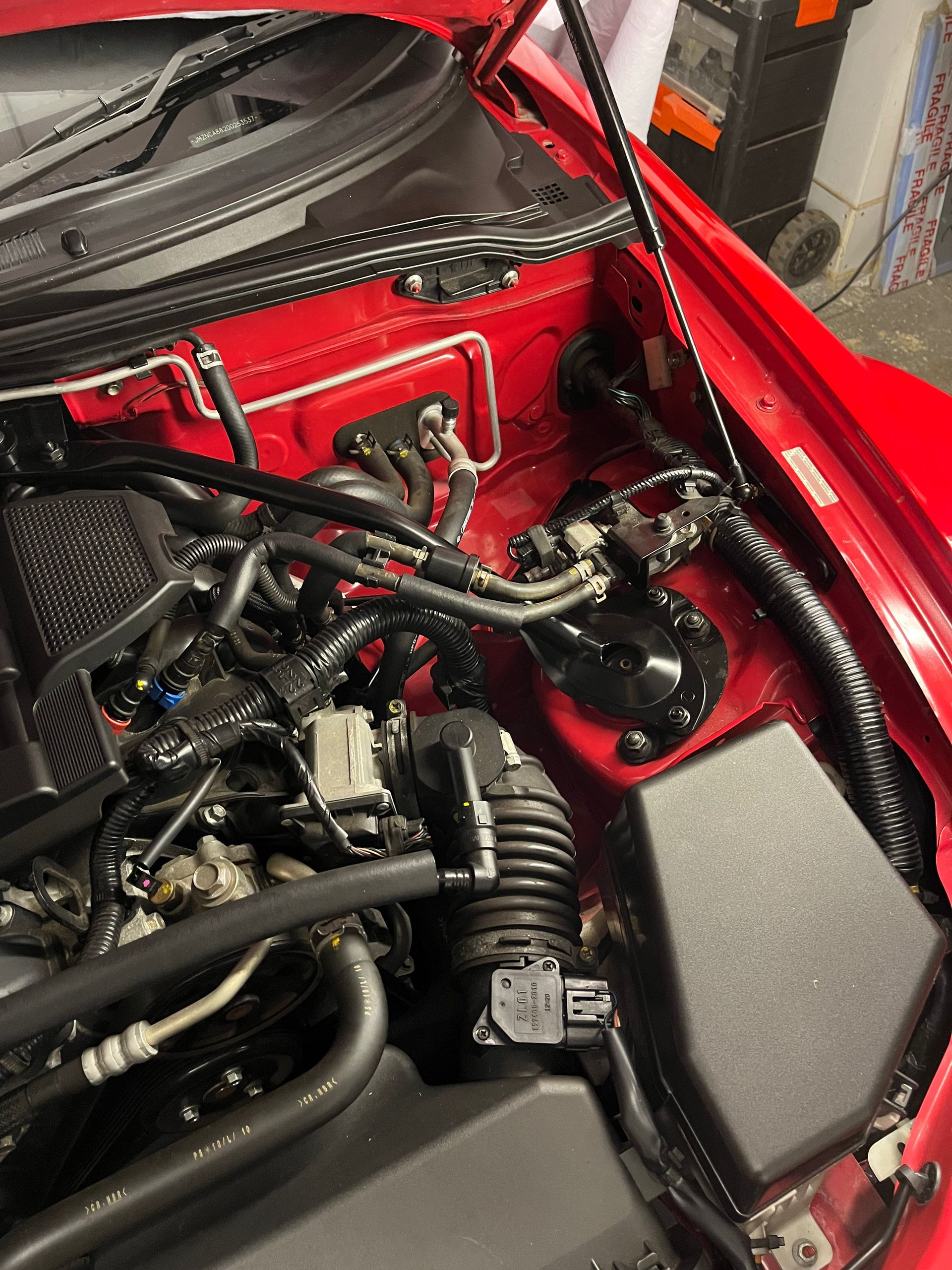 NC Storage Space Engine Compartment - Body, Interior & Styling - MX-5 ...