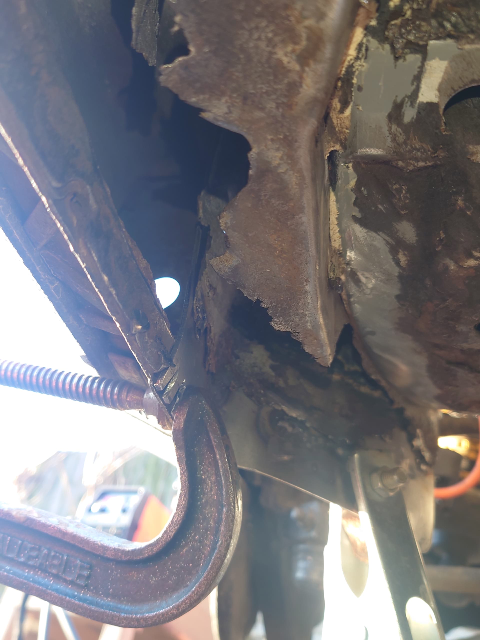 Some rust at rear of sills - just the start? Or more advanced? - Body ...